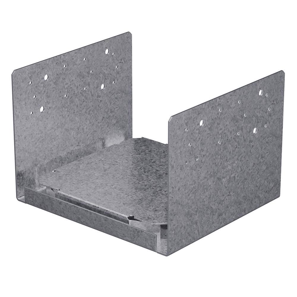 Simpson Strong-Tie ABU ZMAX Galvanized Adjustable Post Base for 10x10 ...