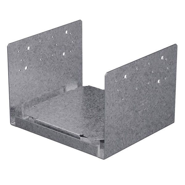 Simpson Strong-Tie ABU ZMAX Galvanized Adjustable Post Base for 10x10 ...