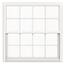 JELD-WEN 42 in. x 48 in. V-4500 Series White Single-Hung Vinyl Window ...
