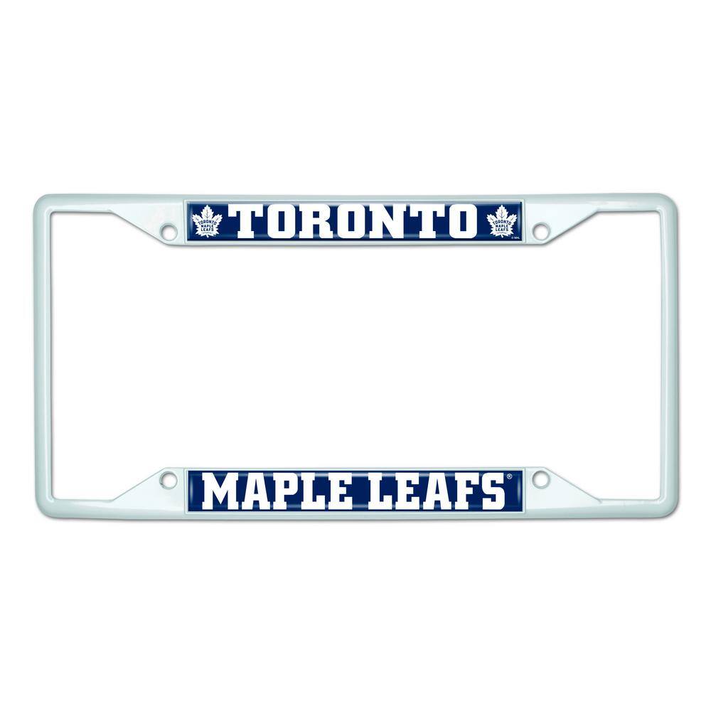 FANMATS Universal Fit NHL - Toronto Maple Leafs License Plate Frame ...