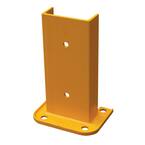 Vestil 12 in. Narrow Yellow Steel Structural Rack Guard G6-12
