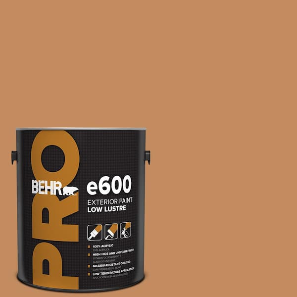 BEHR PRO 1 gal. #PPU3-13 Glazed Ginger Low Luster Exterior Paint ...
