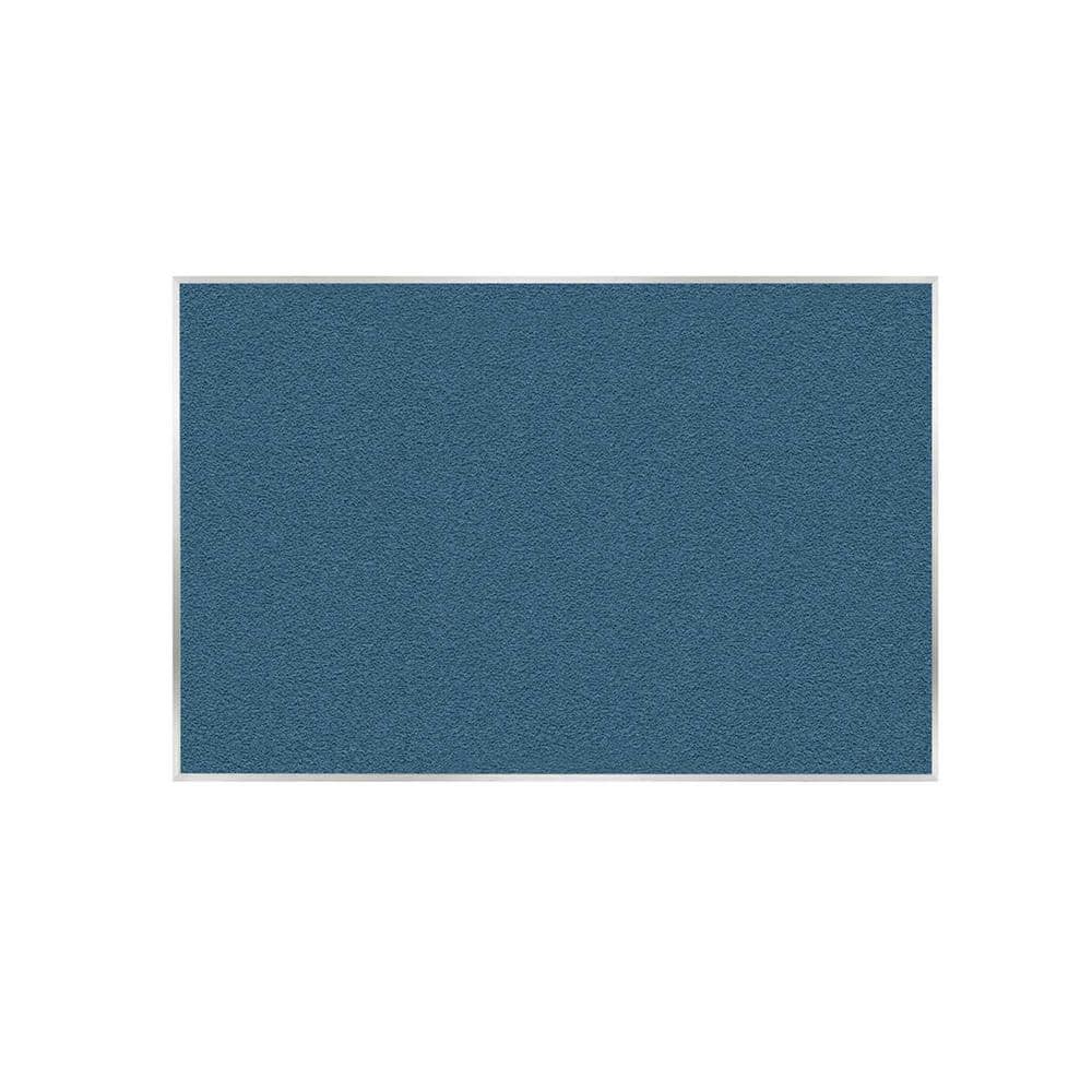 ghent 4 x 5 ft. Vinyl Bulletin Board, Satin Aluminum Frame, Ocean AV45 ...