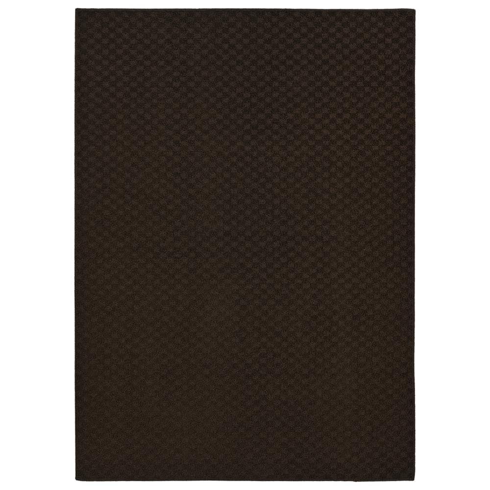 Garland Rug Medallion Mocha 5 ft. x 8 ft. Geometric Area Rug ...