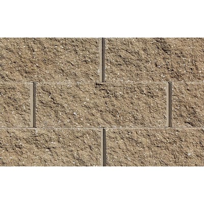 Rockwood Retaining Walls Universal 4 in. H x 18 in. W x 11 in. D Gray ...