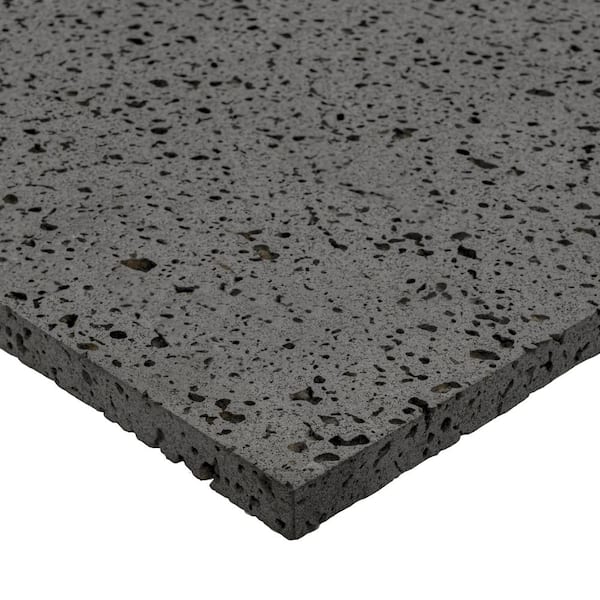 MSI Lava Stone 24 in. x 24 in. Rough Honed Basalt Floor Tile Paver (4 ...