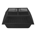 Hampton Bay 24 in. Outdoor Square Steel Fire Pit Insert Replacement Set ...