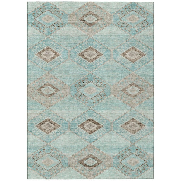 Addison Rugs Chantille Machine Washable Indoor/Outdoor Abstract ACN1857 ...