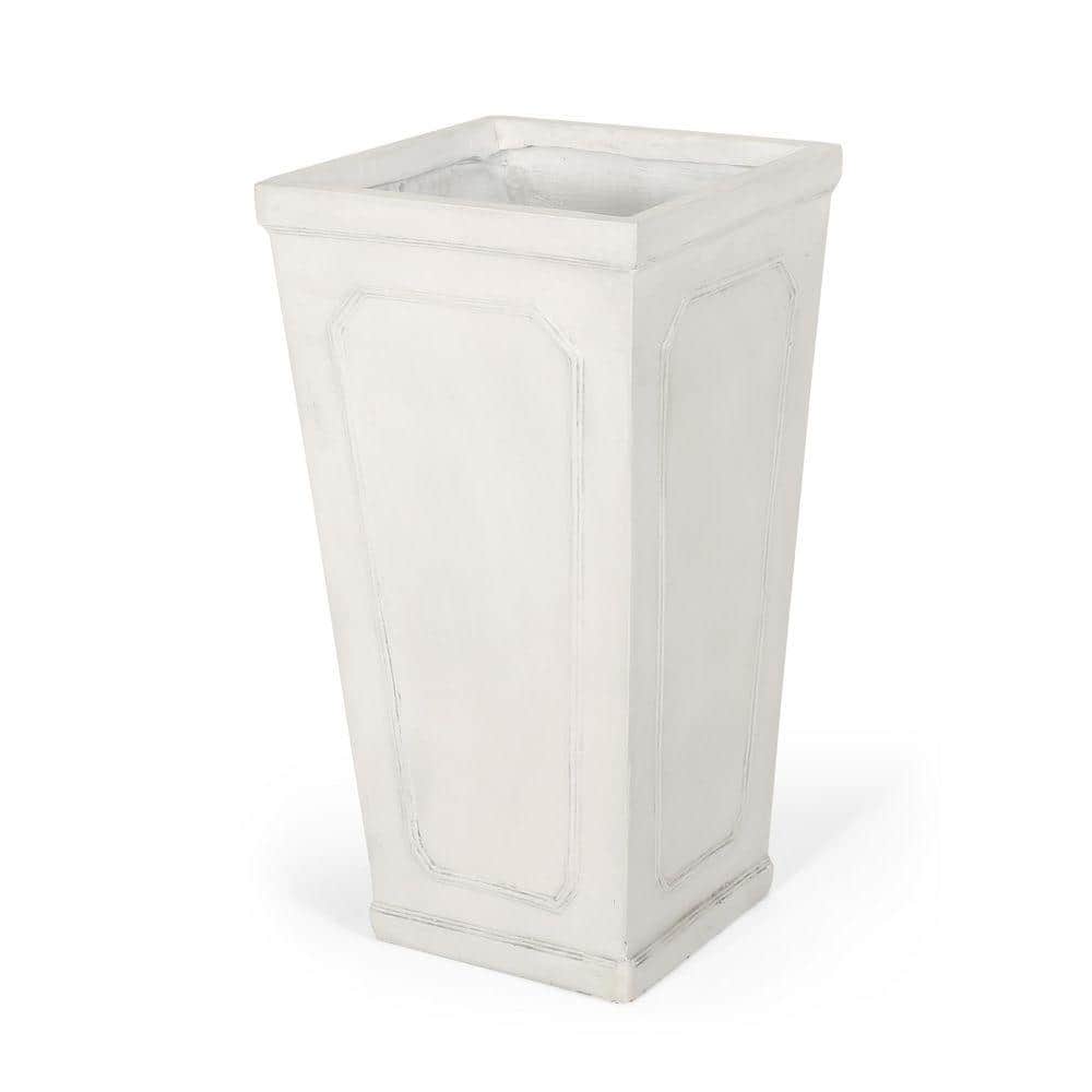 Flynama 16.00 Inch Rectangular Planter in White（1-Pack） JY-63425.00WHI ...