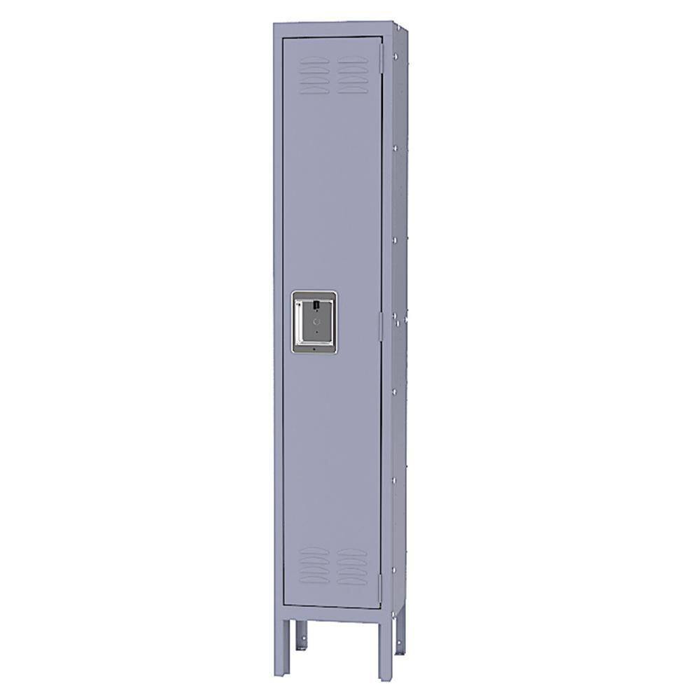 Gray Metal Storage Locker Employees Locker AM919C-157 - The Home Depot