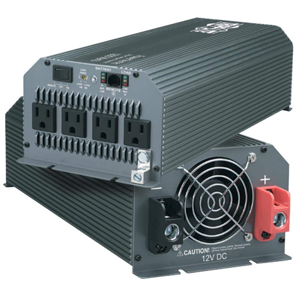 Tripp Lite 1,000-Watt-Continuous PowerVerter Compact Inverter for ...