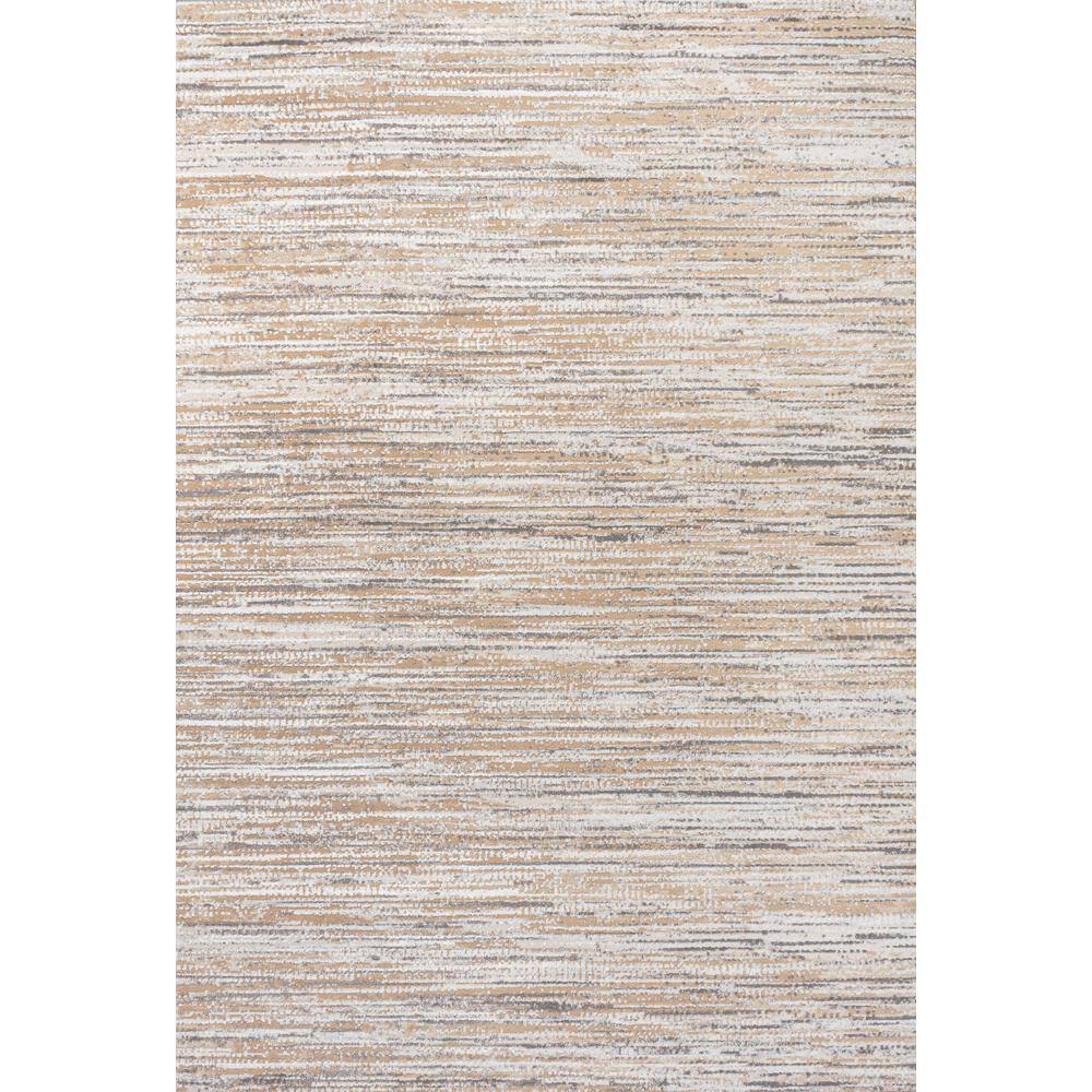 JONATHAN Y Loom Modern Strie' Beige/Gray 4 ft. x 6 ft. Area Rug SOR200D ...