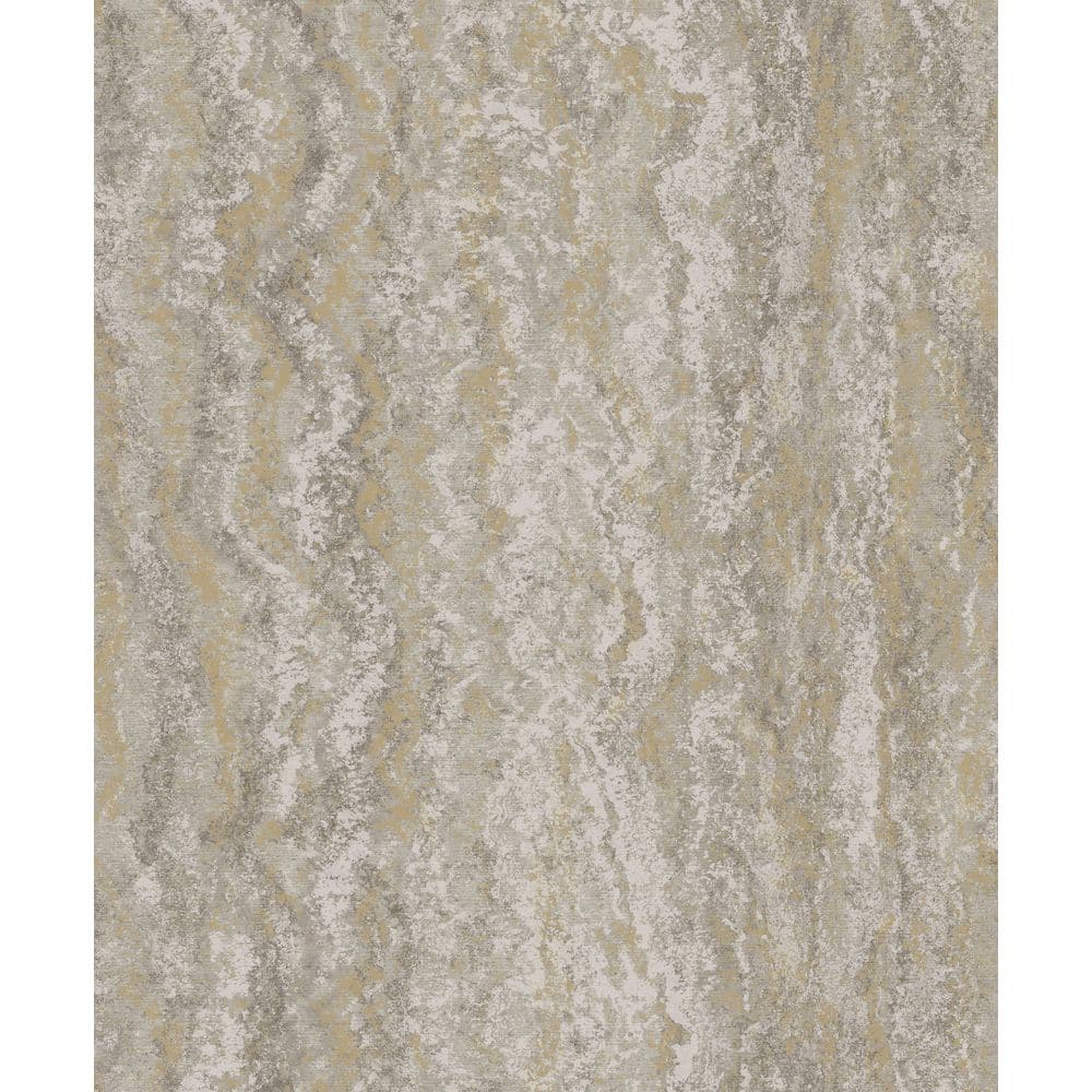 Walls Republic Grey Marble Striation Tectured Wallpaper Print Non-Woven ...