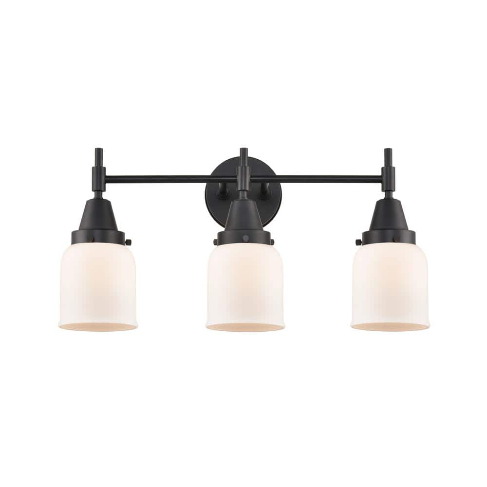 Innovations Caden 23 in. Matte Black, Matte White Vanity Light with ...