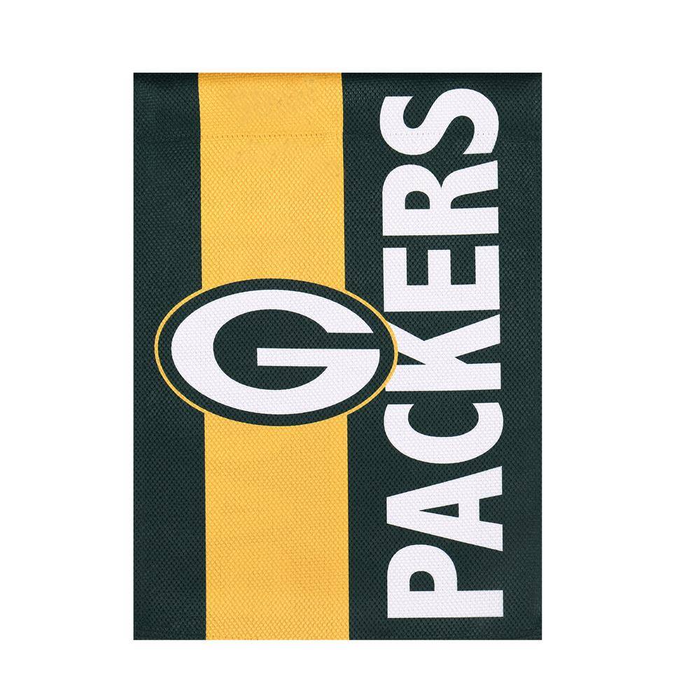Fan Essentials 12 in. x 18 in. Green Bay Packers Garden Flag ...