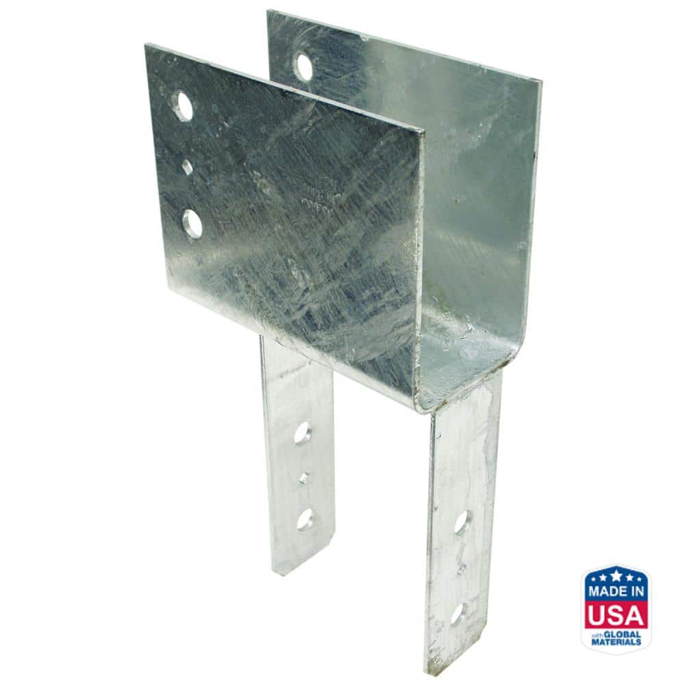 Simpson Strong-Tie ECC Hot-Dip Galvanized End Column Cap for 4x Beam ...