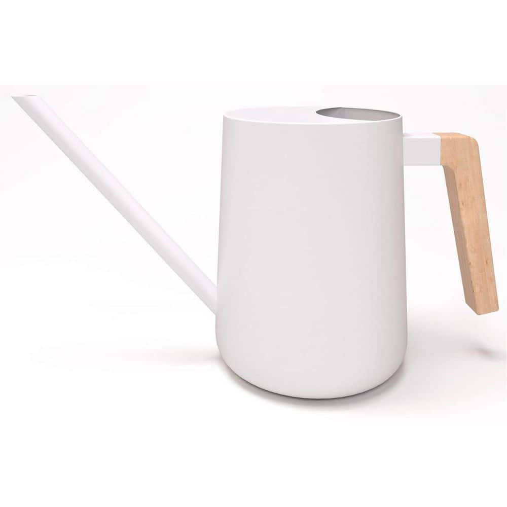 Dyiom 35 oz. White Watering Can with Long Spout B0B1W45D37 - The Home Depot