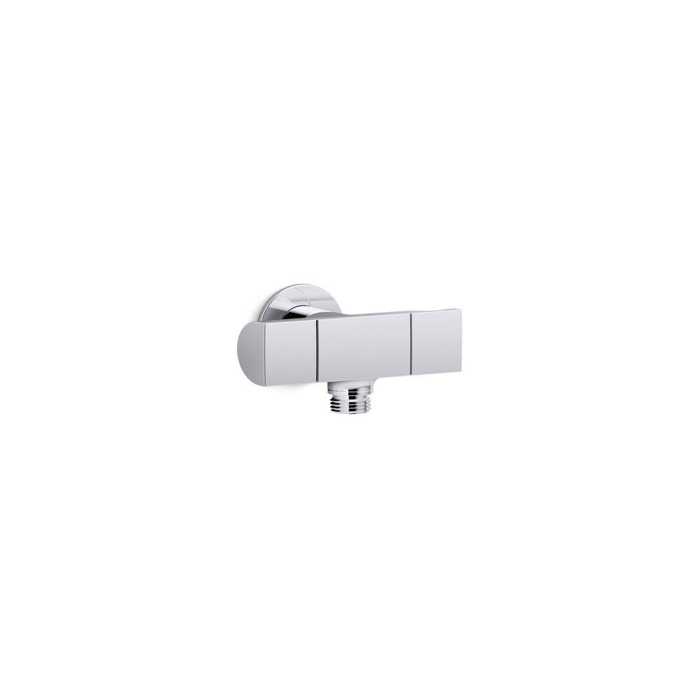 KOHLER Exhale Supply Elbow with Bracket and Volume Control, Polished ...
