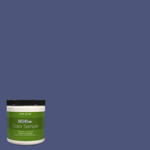BEHR ULTRA 1 gal. #620D-7 Deep Indigo Extra Durable Satin Enamel ...