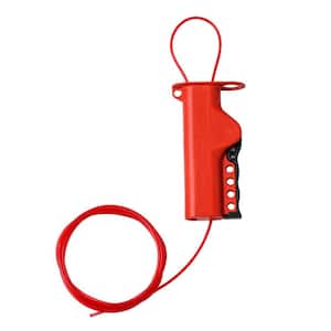 Brady All Purpose Cable Lockout With 8 ft. Nylon Cable 50941 - The Home ...