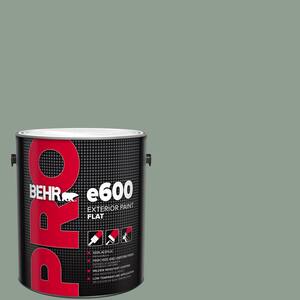 BEHR PRO 1 gal. #ICC-104 Balsam Fir Low Luster Exterior Paint PR62301 ...