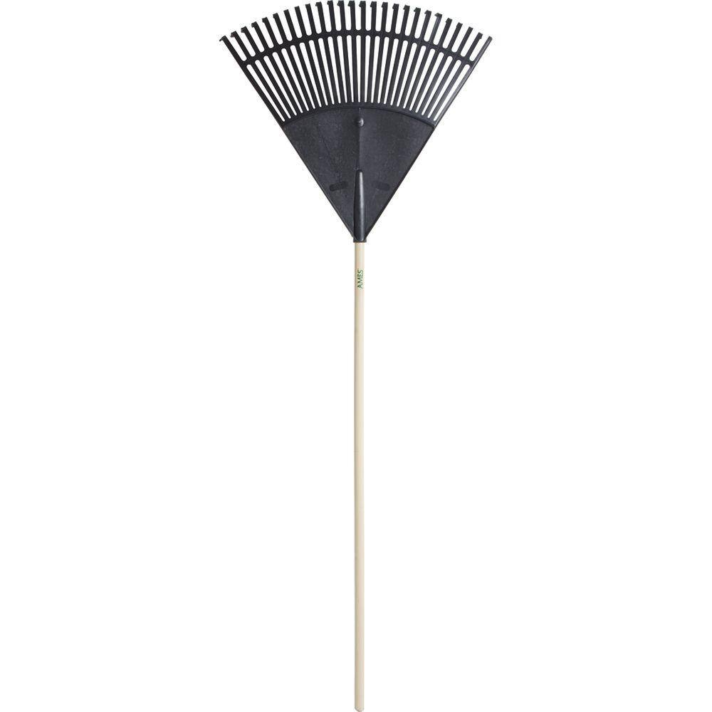 Anvil 26-Tine Poly Leaf Rake 1915400 - The Home Depot