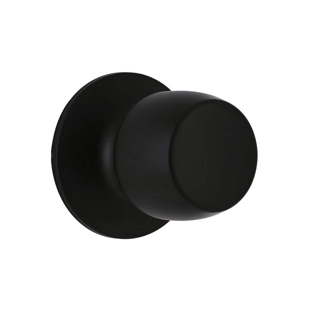 Reviews for Defiant Brandywine Matte Black Hall/Closet Passage Door ...