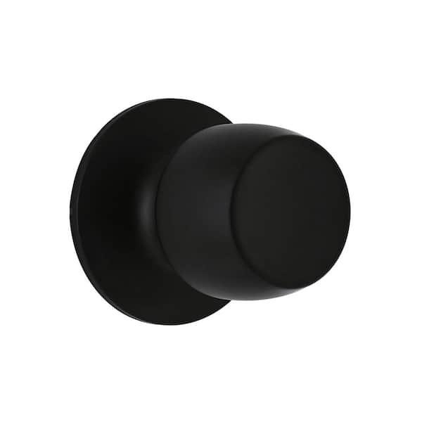 Defiant Brandywine Matte Black Hall/Closet Passage Door Knob 32T8X930B ...