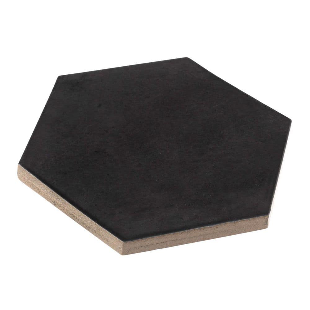 Have a question about ANDOVA Jenae Vivin Black 4 in. x 5 in. Zellige ...