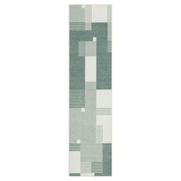 Mohawk Home Alliance Light Grey 2 ft. x 5 ft. Runner Rug 875916 - The ...