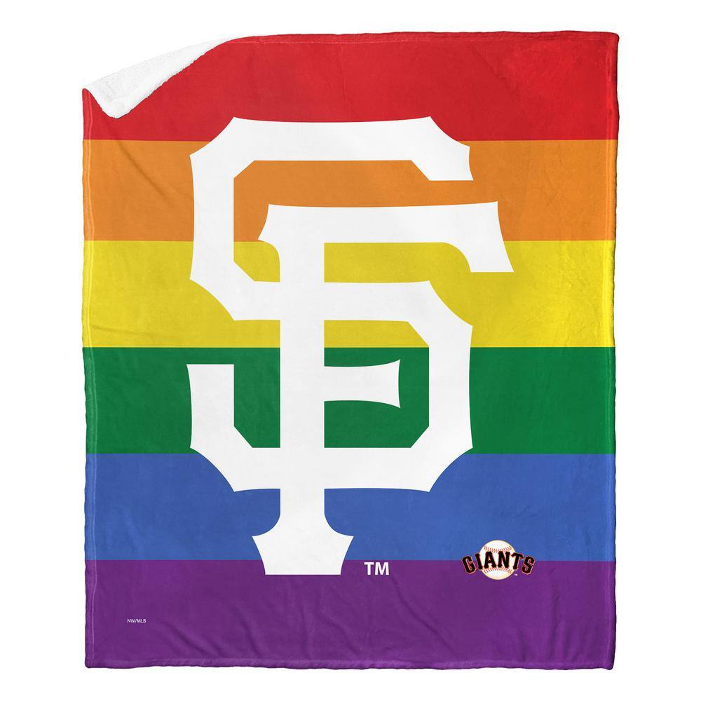 THE NORTHWEST GROUP MLB Sf Giants Pride Series Silk Touch Sherpa ...