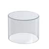 Azar Displays 8 in. D x 8 in. H Acrylic Cylinder Display 556808 - The ...
