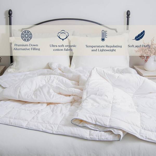All Season Bedding Temperature Regulating Comforter With 37.5 ...
