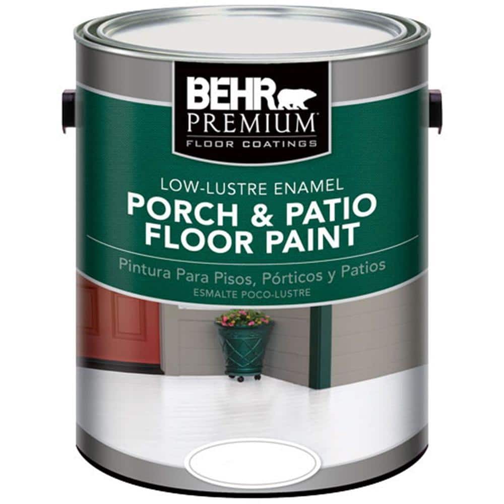 BEHR PREMIUM 1 gal. Deep Tint Base Low Lustre Interior/Exterior Enamel ...