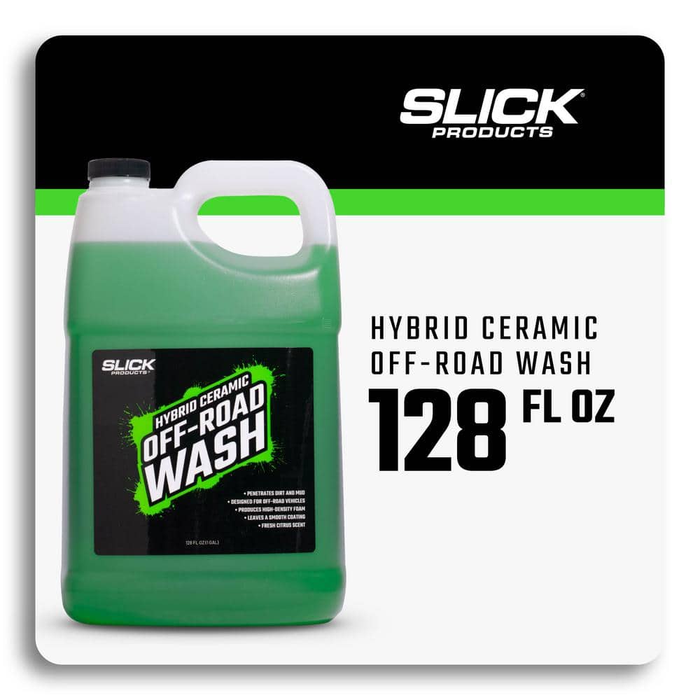SLICK PRODUCTS 128 oz. Hybrid Ceramic Off-Road Wash SP-HCOW-128 - The ...