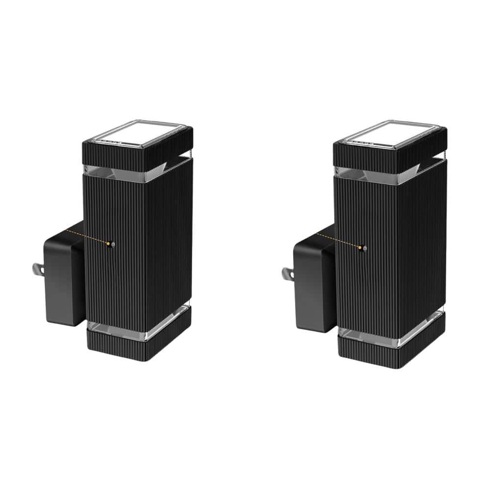 Lukyamzn Modern LED Night Light Plug into Wall Decorative with Smooth ...