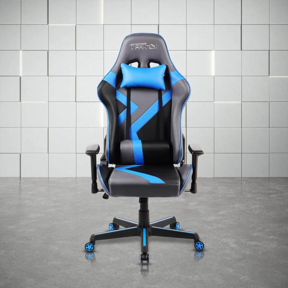 Techni Sport Blue TechniSport TS-70 Office-PC Gaming Chair RTA-TS70-BL ...