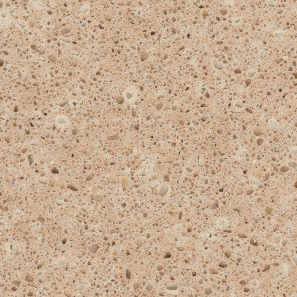LG Hausys Viatera 2 in. Quartz Countertop Sample in San Tropez LG-T016 ...