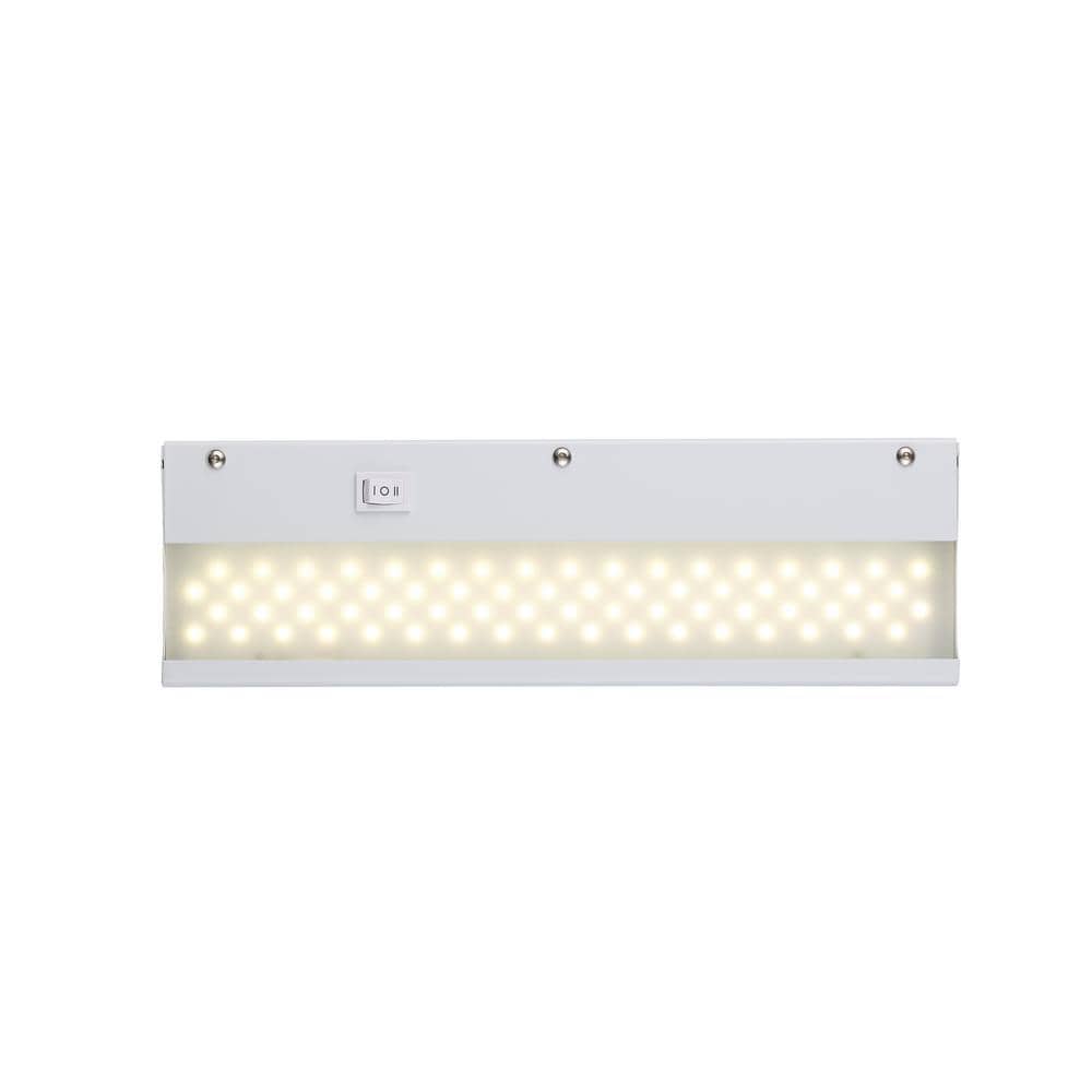 Bel Air Lighting Signature 12 in. Hardwired or Plug-In White LED Under ...
