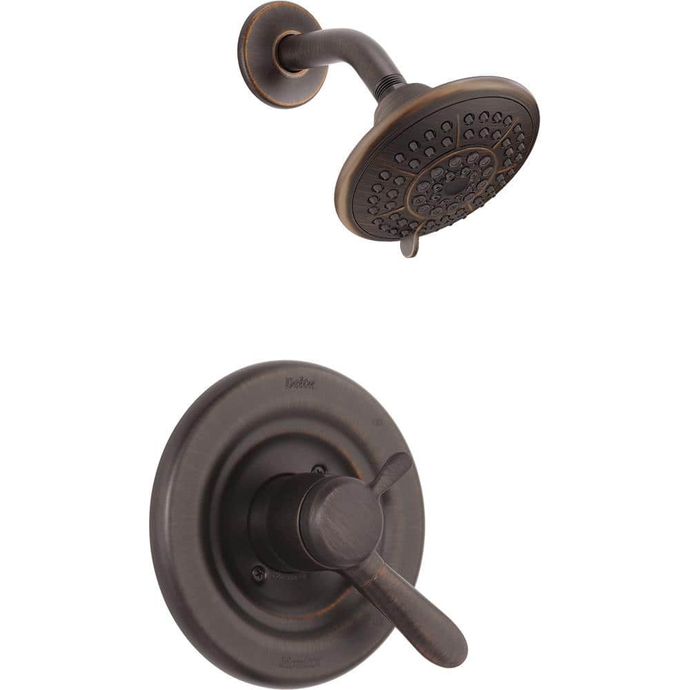 Delta Lahara 1-Handle Shower Only Faucet Trim Kit in Venetian Bronze ...