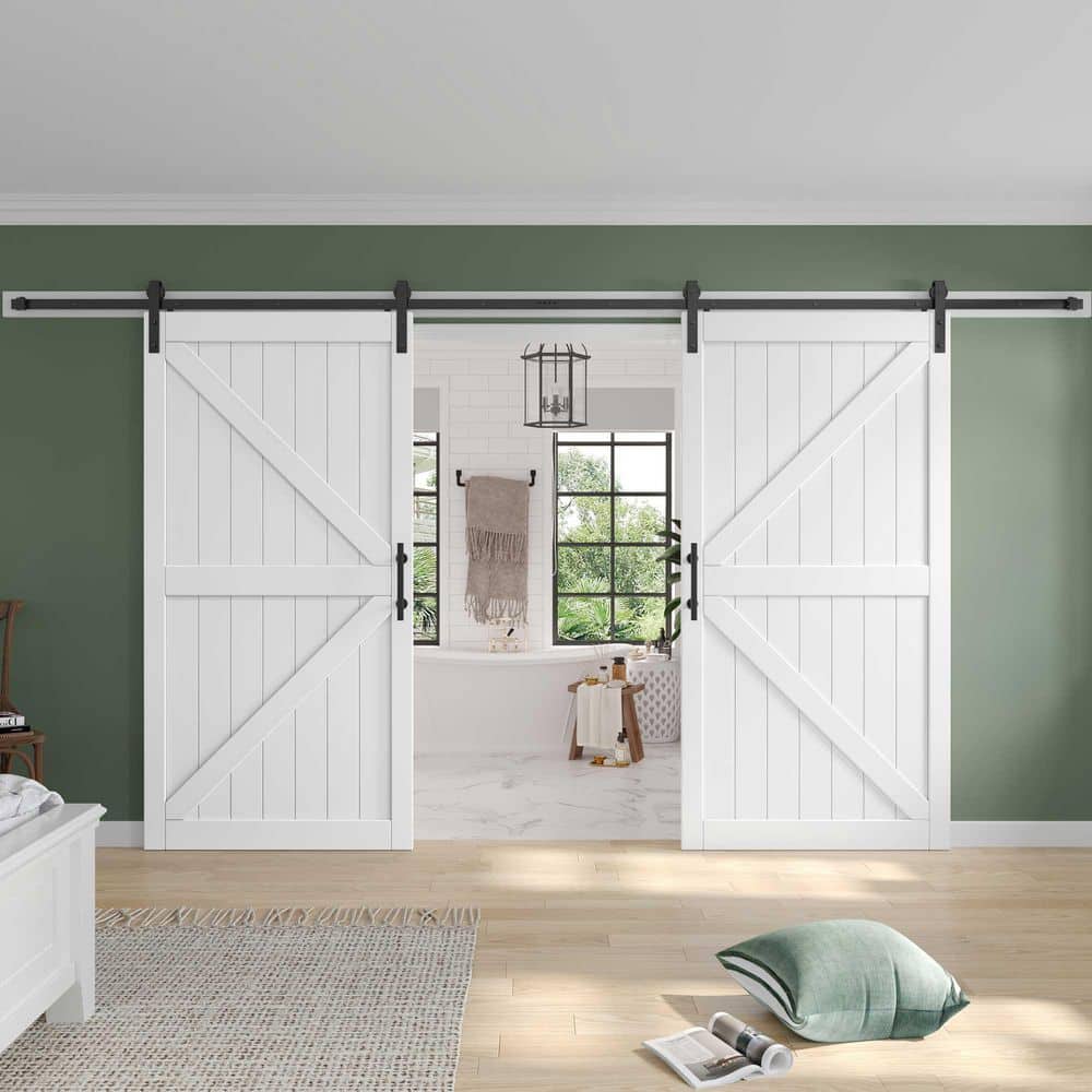 Reviews for easelife 84 in. x 84 in. (Double 42 in. Doors) British K ...