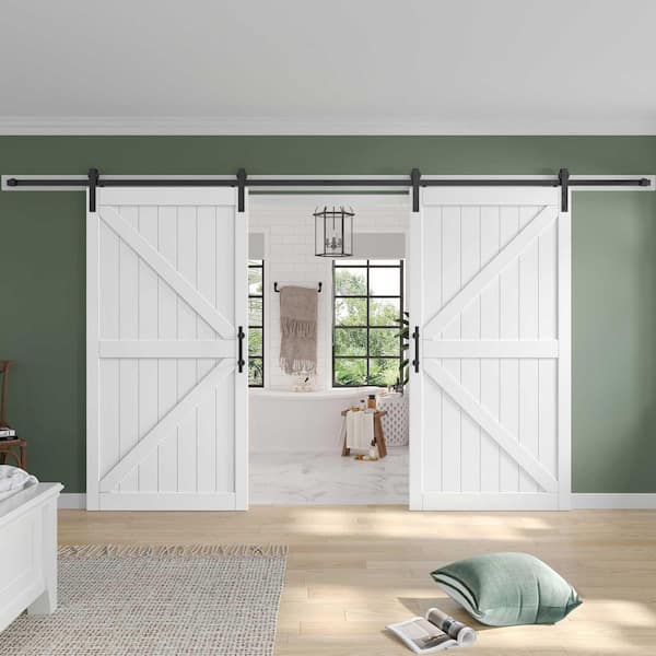 Reviews for easelife 84 in. x 84 in. (Double 42 in. Doors) British K ...