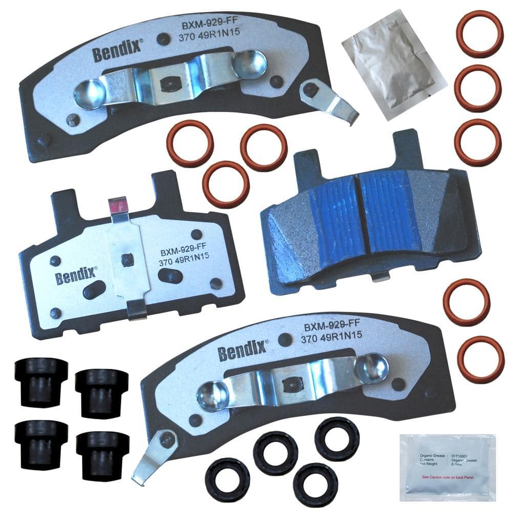 Bendix Fleet Metlok Disc Brake Pad Set MKD370FM - The Home Depot