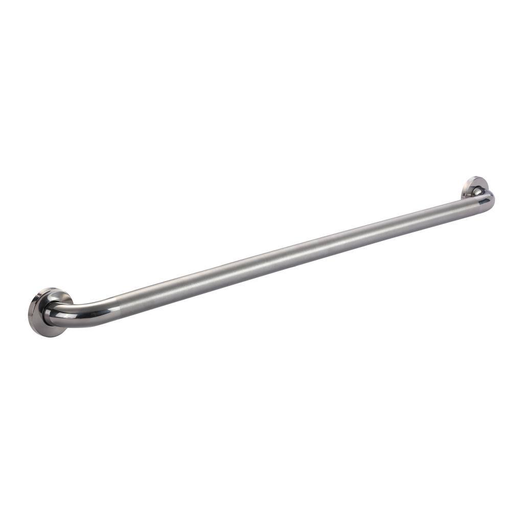 Glacier Bay 16 in. x 1.25 in. Dorind Decorative Grab Bar-Minimalist ...