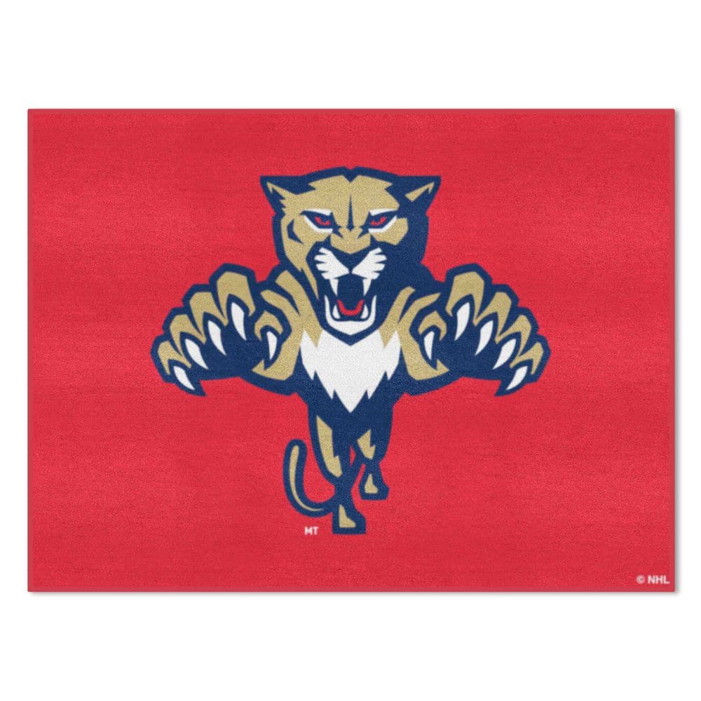 FANMATS Florida Panthers All-Star Rug - 34 in. x 42.5 in. 38590 - The ...