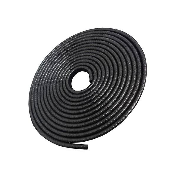 Justincity 384 L x 0.39 in. ft. Rubber Scratch Protection Clear Rubber ...