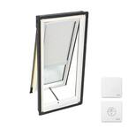 VELUX 26-1/2 in. x 46-7/8 in. Egress Venting Roof Access Window with ...