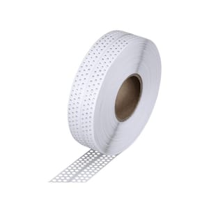 NVNOO 1.6 in. x 20 ft. Drywall Joint Tape, White Plastic Wall Corner ...