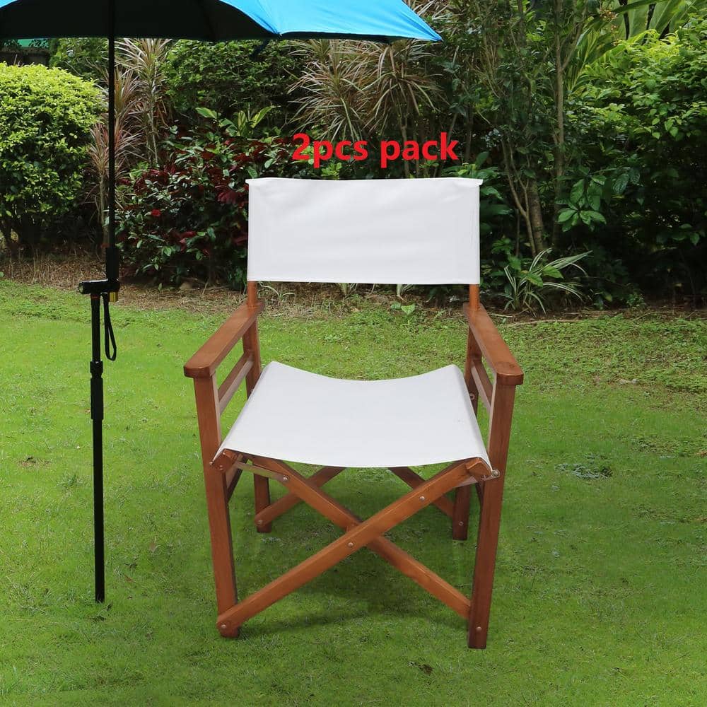 Outdoor Wood Folding Lawn Chair (2-Pack) 1009532122 - The Home Depot
