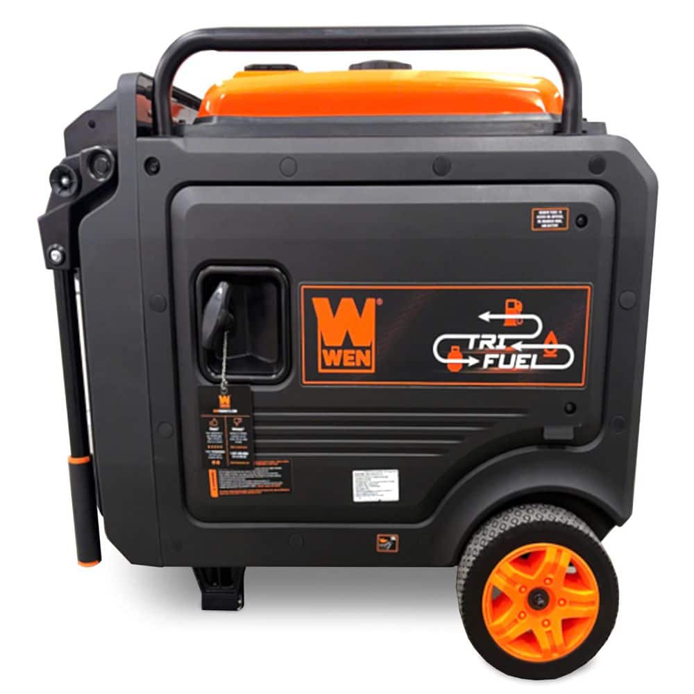 WEN 10,500-Watt Tri-Fuel Electric-Start 120V/240V Gas, Propane, and ...